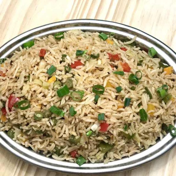 How to make Indian Street-Style Veg Fried Rice Nupur's Indian Kitchen
